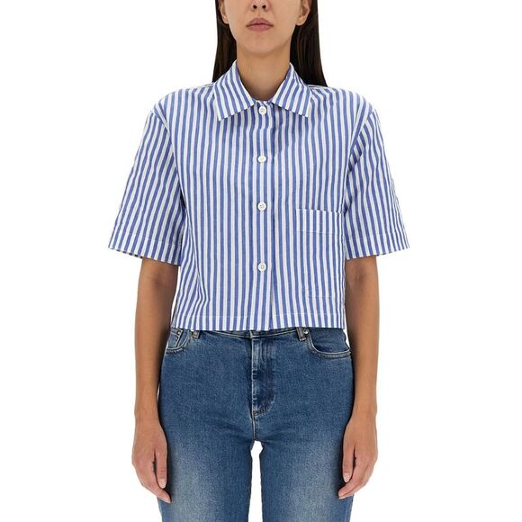 Margaret Howell | Sweaters | Margaret Howell Women Candy Stripe Shirt ...